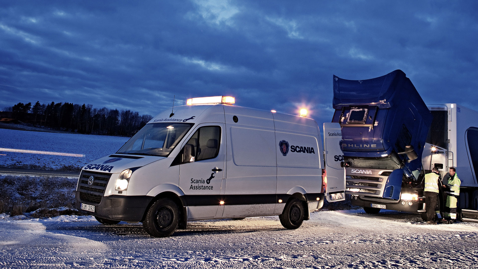 Scania Assistance - Motorcentralen Umeå Scania
